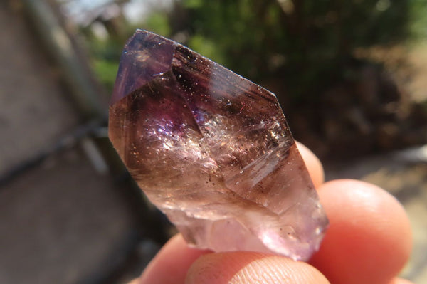 Natural Window Amethyst Crystals x 12 From Chiredzi, Zimbabwe | Toprock ...