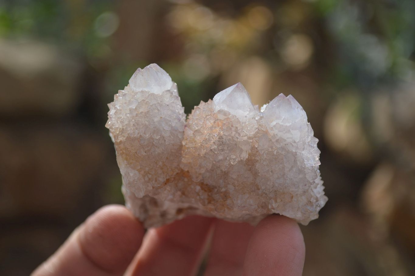 Natural Limonite Spirit Quartz Clusters x 12 From Boekenhouthoek, Sout ...