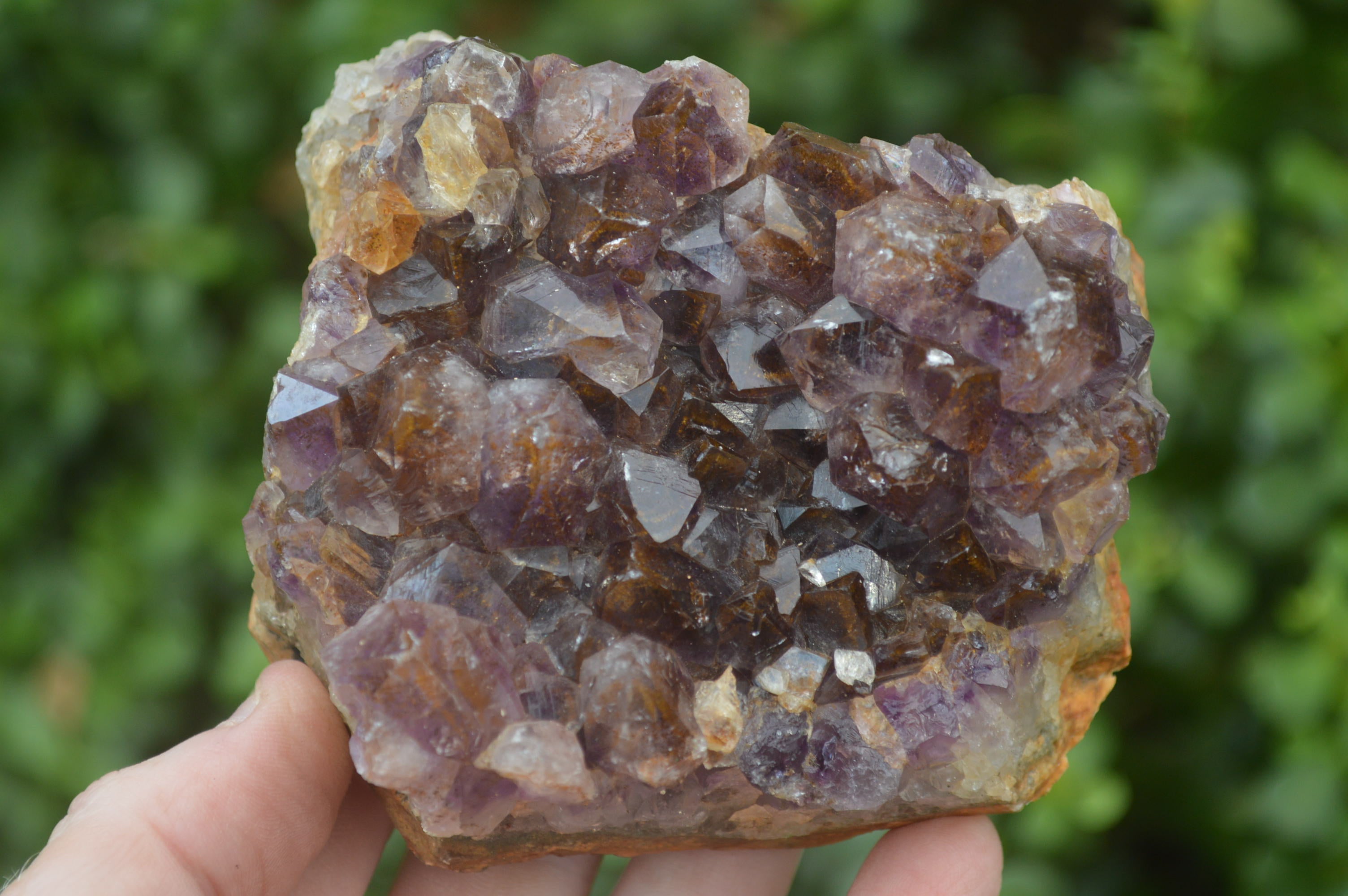 Natural Zululand Amethyst Geodes x 4 From Jozini, South Africa ...