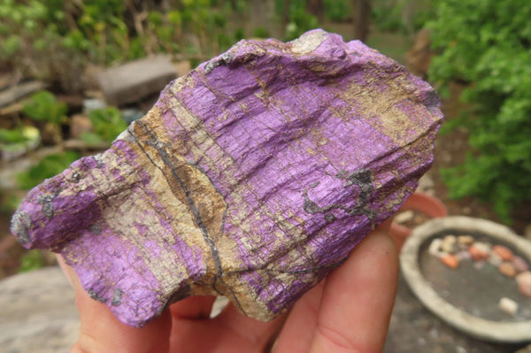 Natural Metallic Purpurite Cobbed Specimens x 6 From Erongo, Namibia ...
