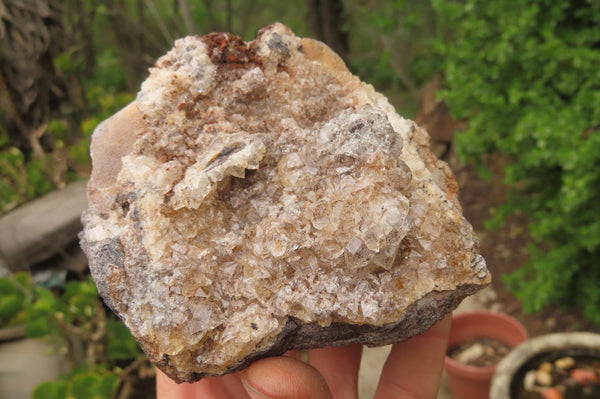 Natural Limonite Quartz Clusters x 4 From Zambia | Toprock Gemstones ...