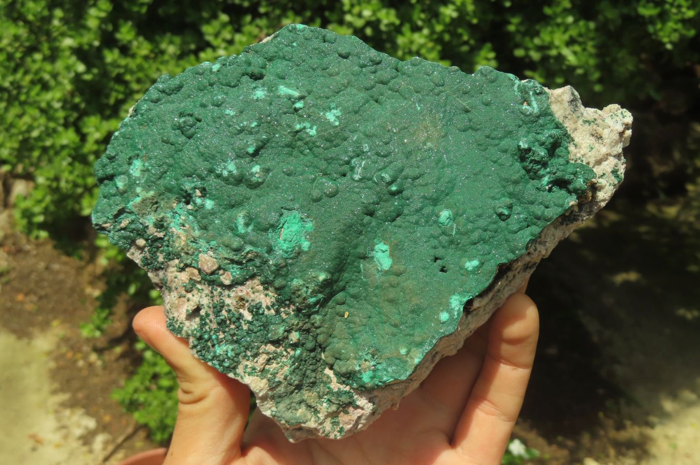 Natural Botryoidal Malachite Specimens x 2 From Tenke Fungurume, Congo ...