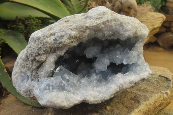 Natural Celestite Geode Specimen x 1 From Sakoany, Madagascar | Toprock ...