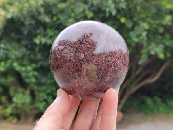 Polished Pyrope Garnet Spheres x 2 From Madagascar | Toprock Gemstones ...
