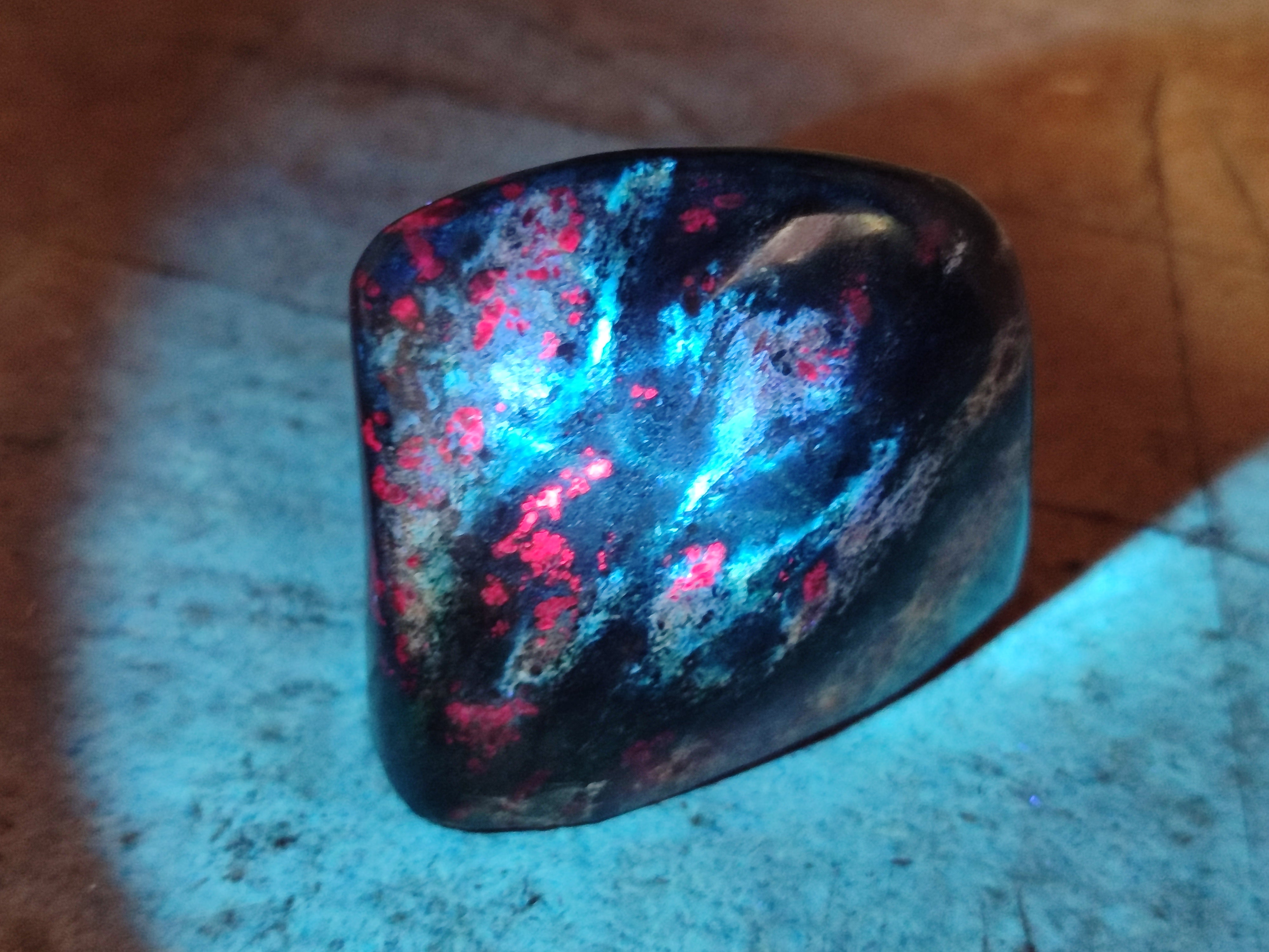 Polished Ruby Corundum In Chrome Verdite Standing Free Forms x 6 From ...