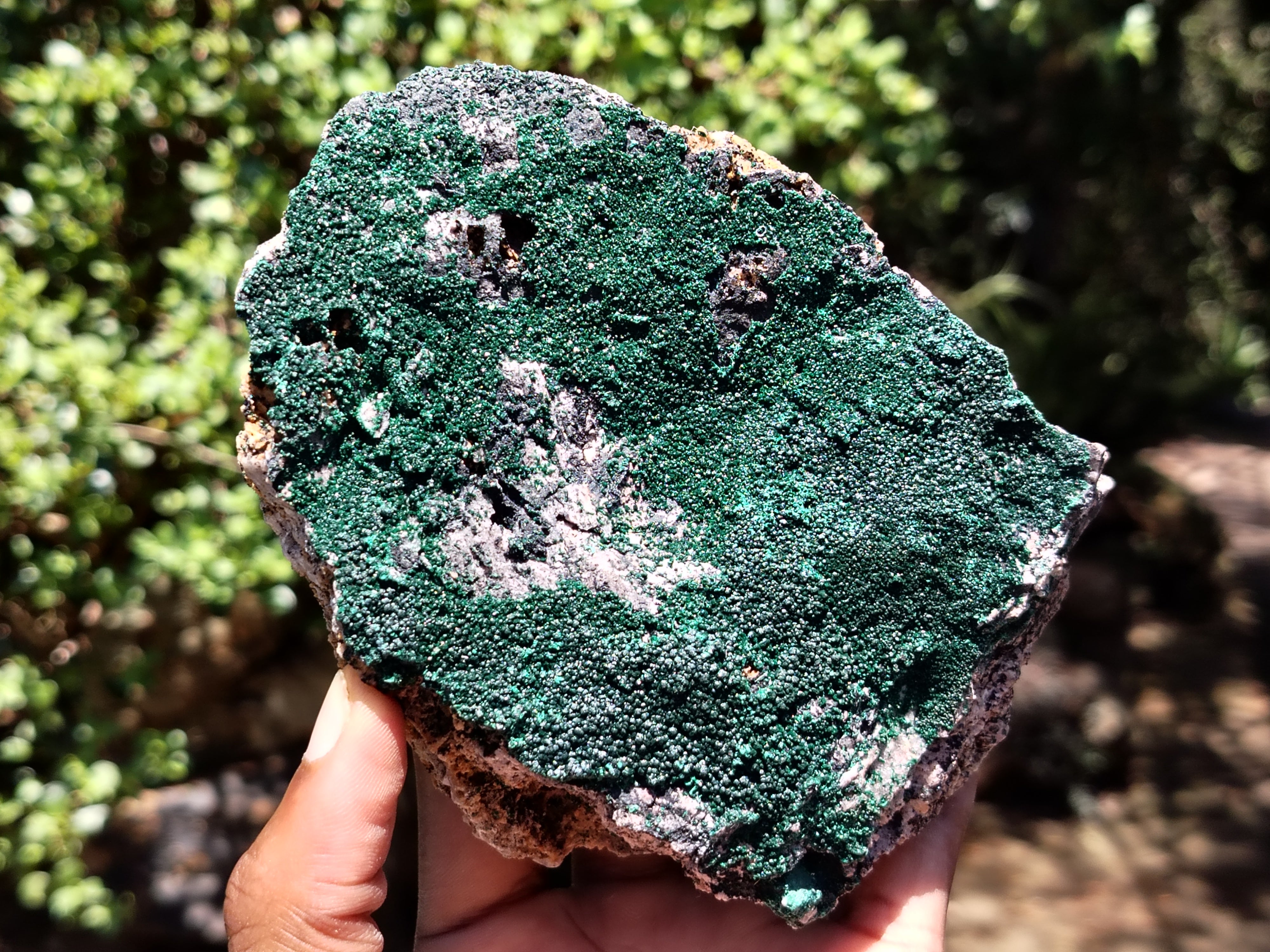 Natural Botryoidal Malachite Specimens x 4 From Congo – Toprock ...