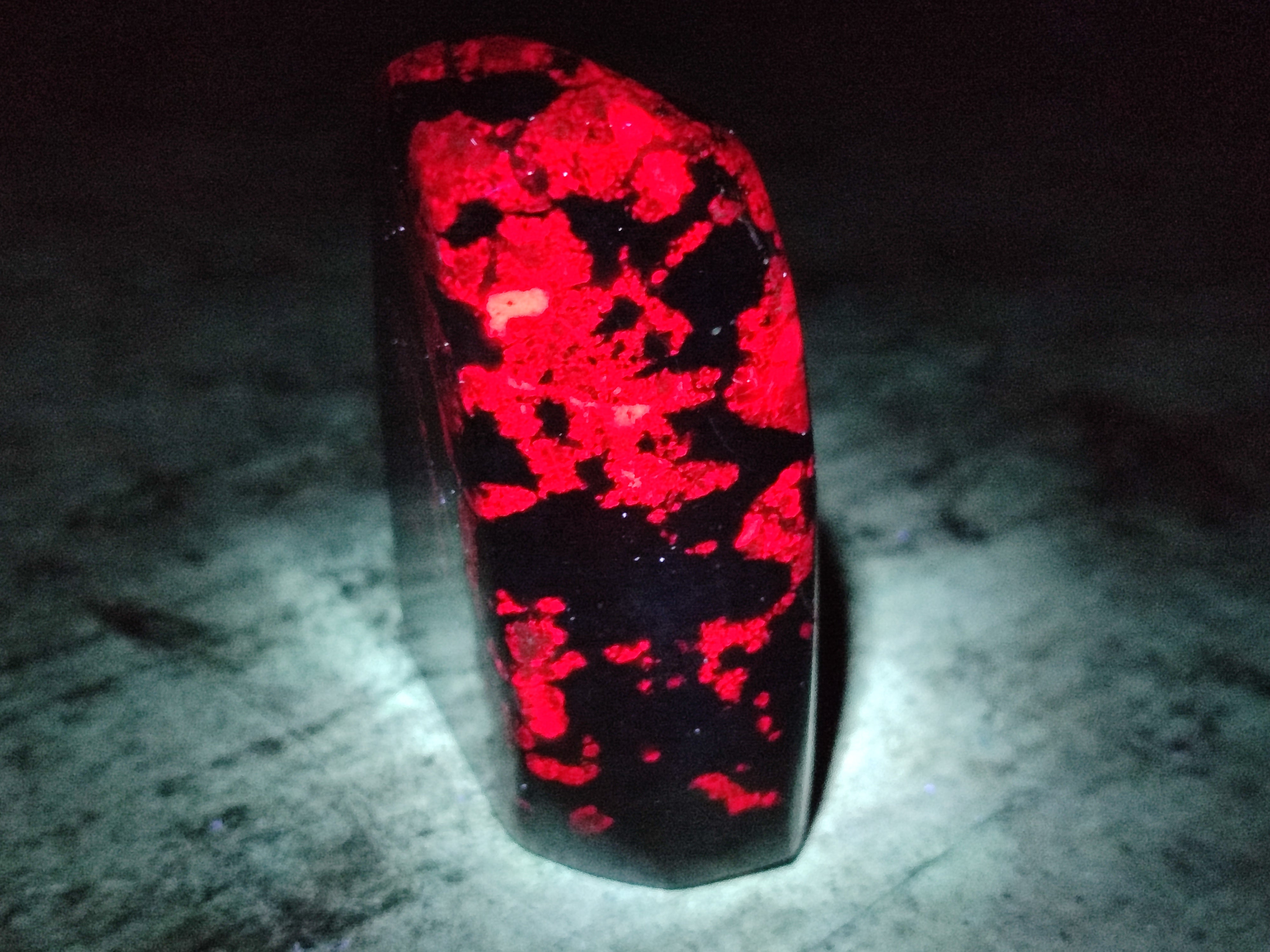 Polished Ruby Corundum In Chrome Verdite Standing Free Forms x 5 From ...