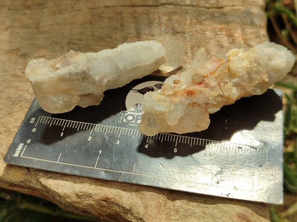 Natural Drusy Quartz Coated Calcite Pseudomorph Specimens x 35 From ...