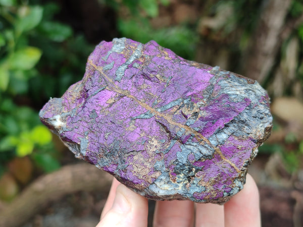 Natural Metallic Purpurite Cobbed Specimens x 6 From Erongo, Namibia ...