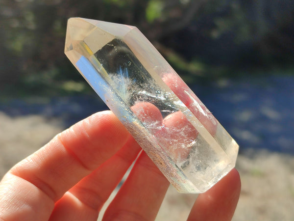 Polished Quartz Crystal Points with Chlorite Inclusions x 6 From ...