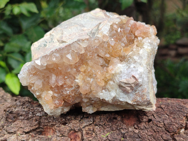 Natural Limonite Quartz Clusters x 2 From Solwezi, Zambia | Toprock ...