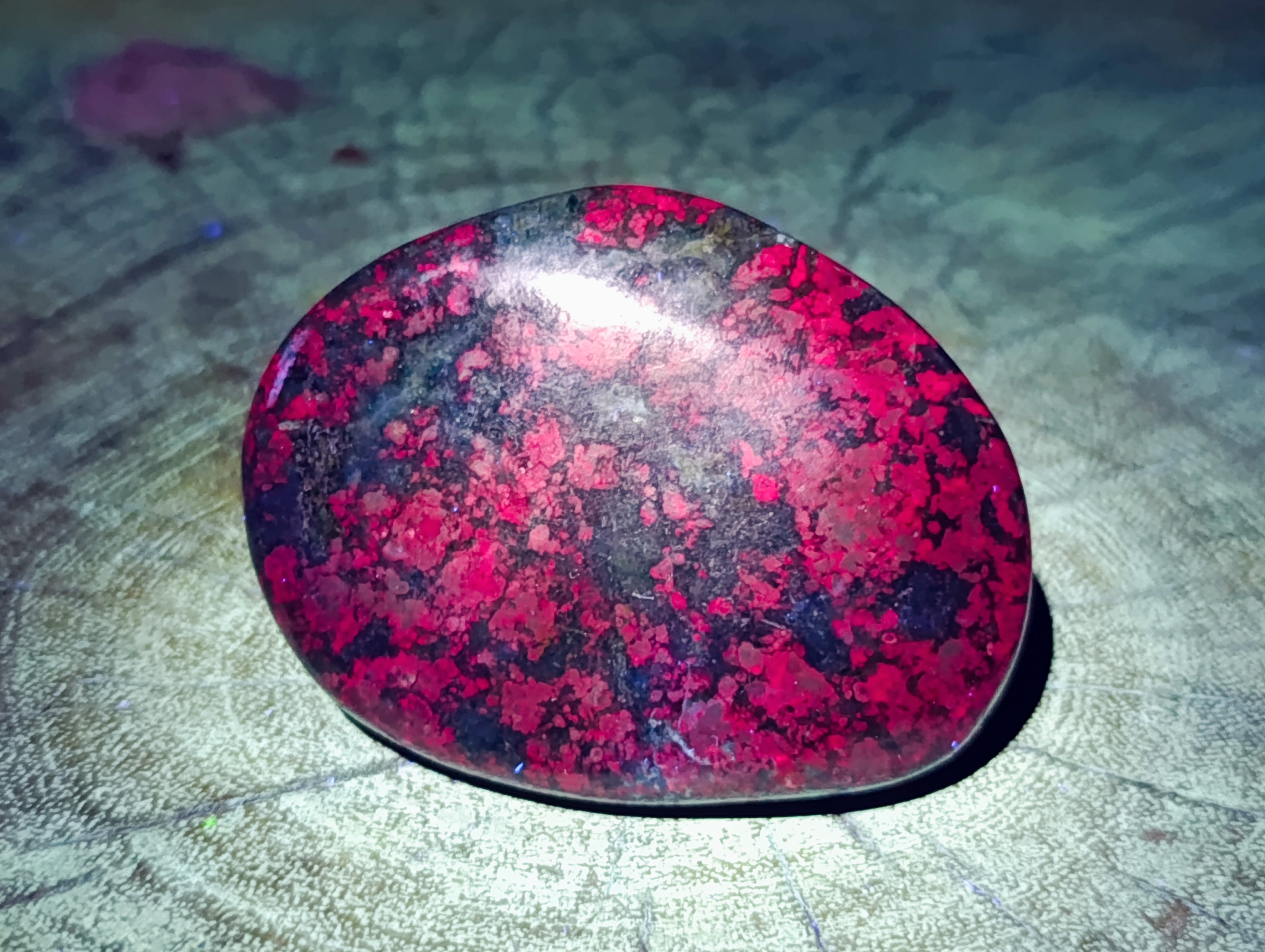Polished Ruby Corundum In Chrome Verdite Free Forms x 4 From Zimbabwe ...
