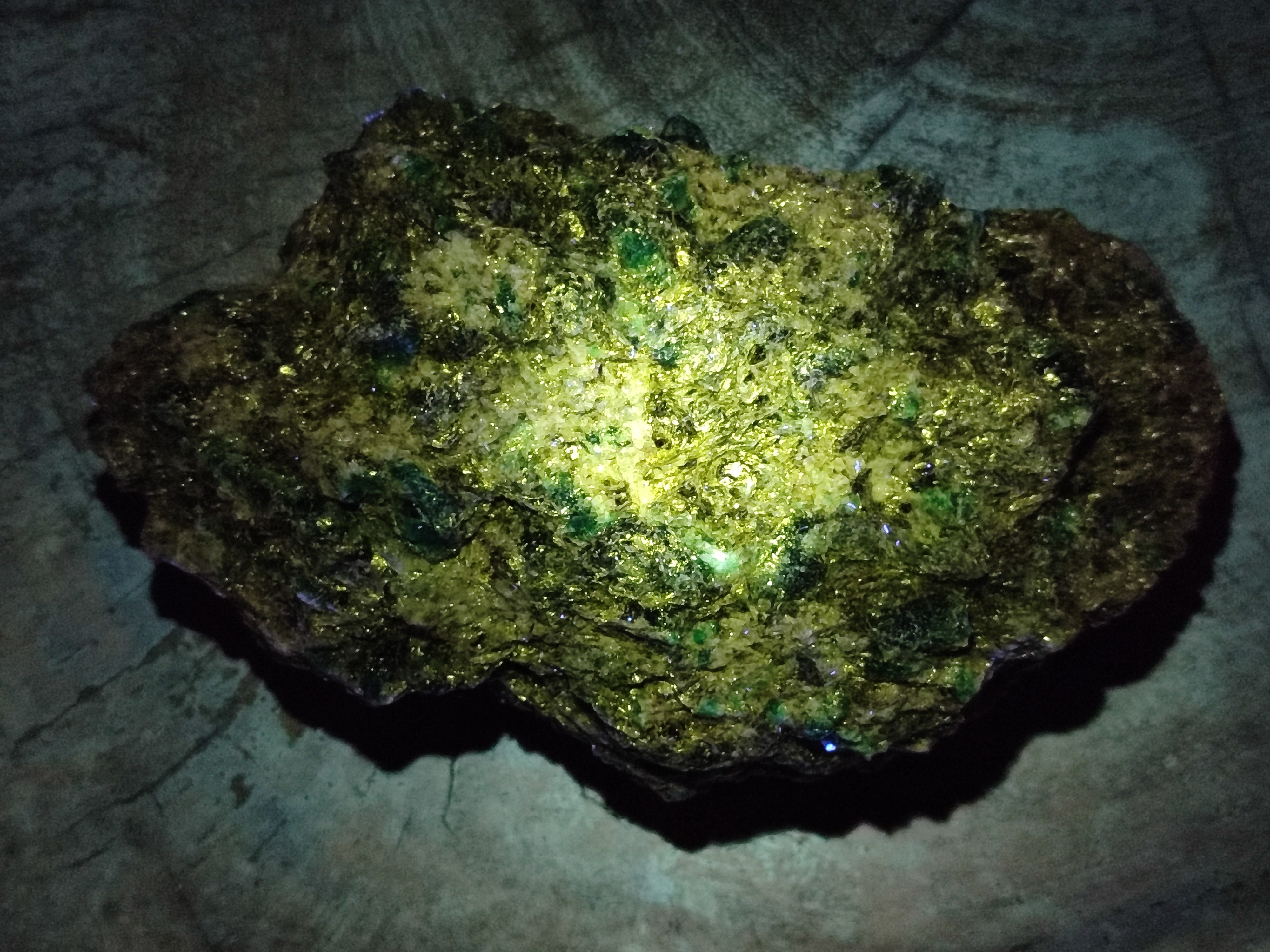 Natural Emerald Mica In Matrix Cobbed Specimens x 5 From Mutoko, Zimba ...
