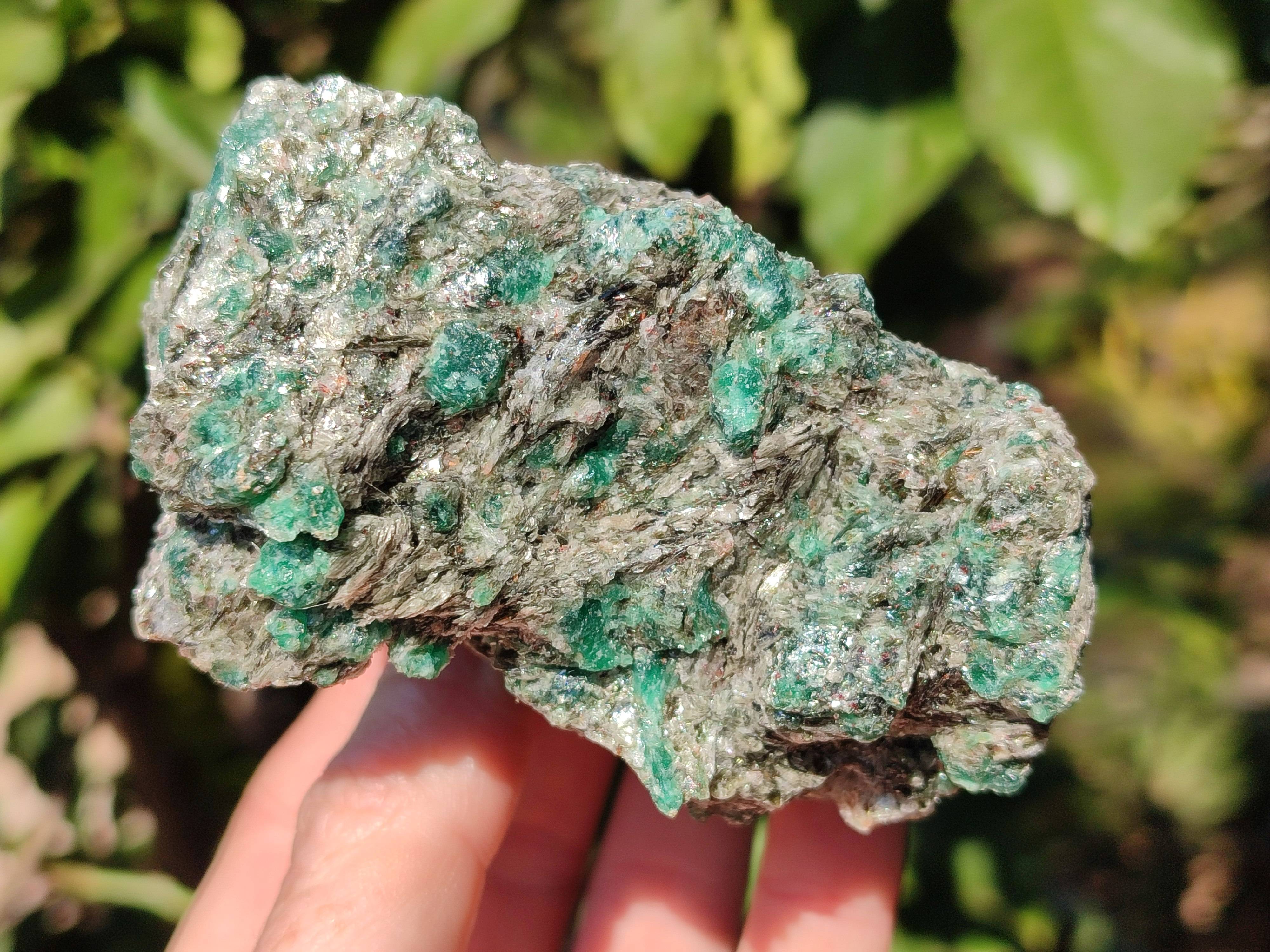 Natural Emerald Mica 'Mutokolite' Specimens x 5 From Mutoko, Zimbabwe ...