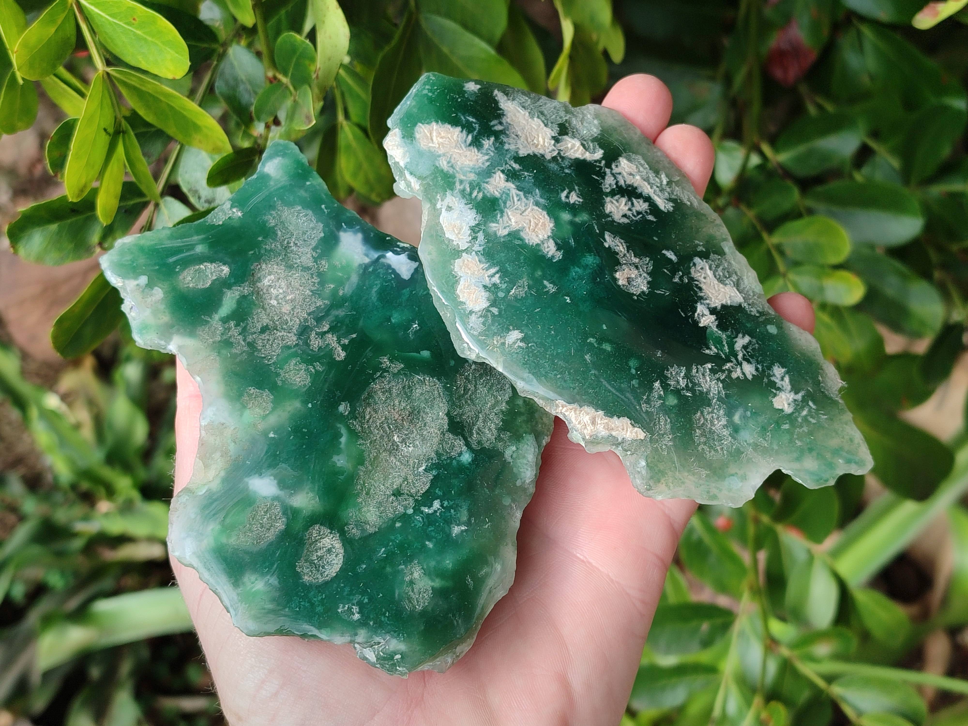 Polished On One Side Emerald Mtorolite x 6 From Mutorashanga, Zimbabwe ...