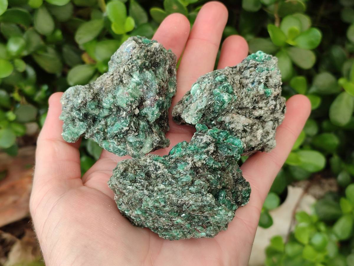 Natural Emerald Mica 'Mutokolite' Specimens x 12 From Mutoko, Zimbabwe ...