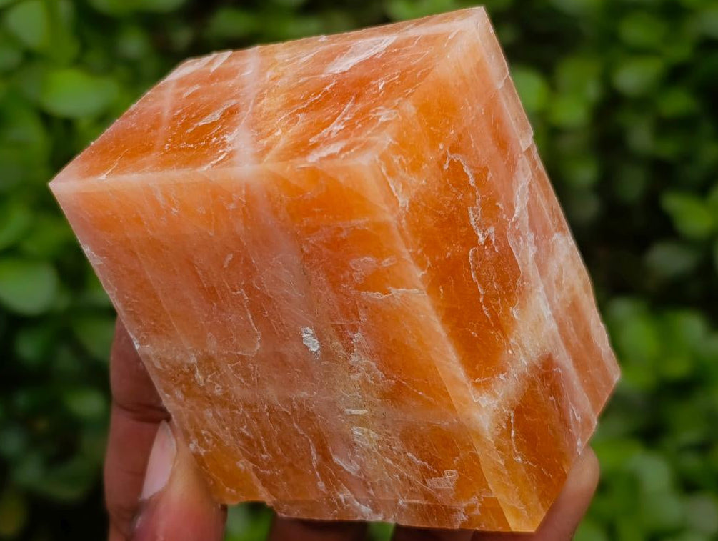 Natural Sunset Orange Calcite Specimens x 12 From Spitzkop, Namibia ...