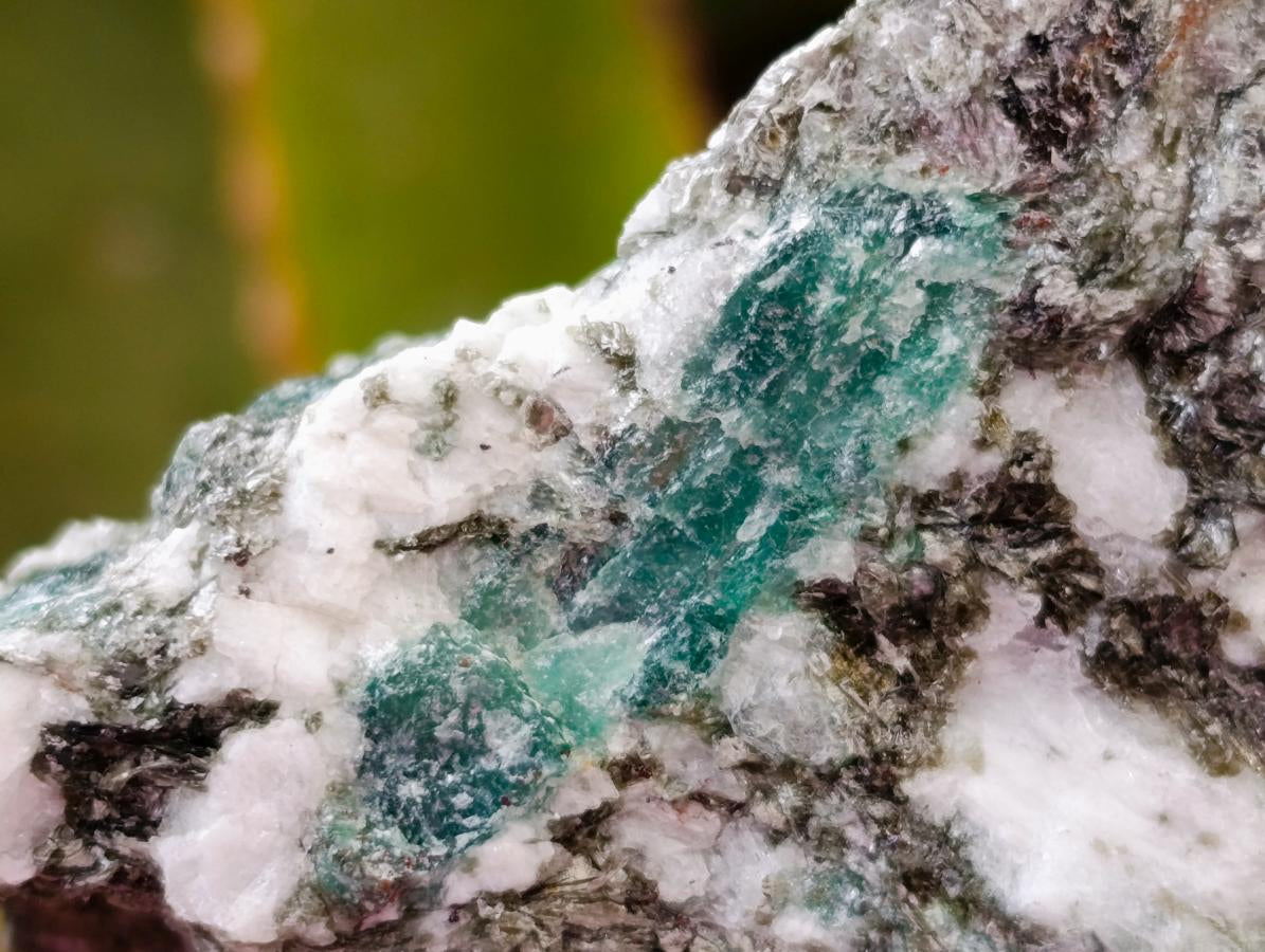 Natural Emerald Mica 'Mutokolite' Cobbed Specimens x 12 From Mutoko, Z ...