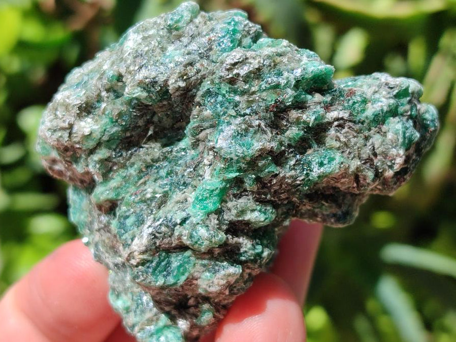 Natural Emerald Mica 'Mutokolite' Cobbed Specimens x 12 From Mutoko, Z ...
