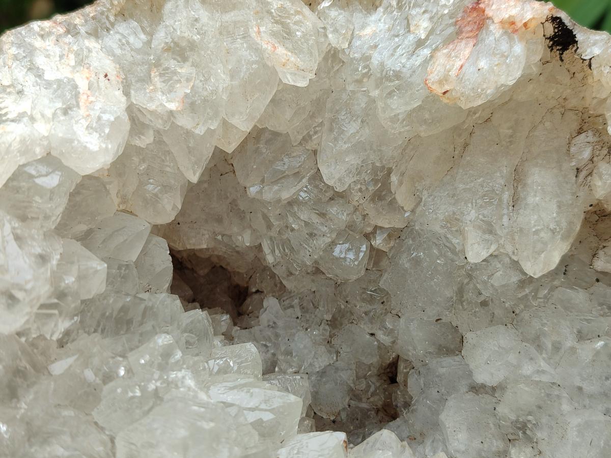 Natural Zululand Agate Geodes with Quartz Crystal Centres x 2 From Joz ...