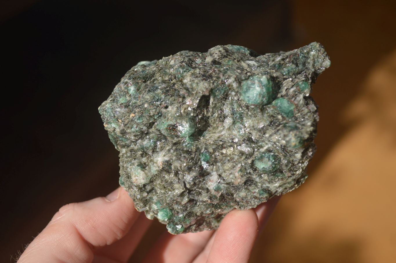 Natural Rare Emerald Mica In Matrix Cobbed Specimens x 12 From Mutoko ...