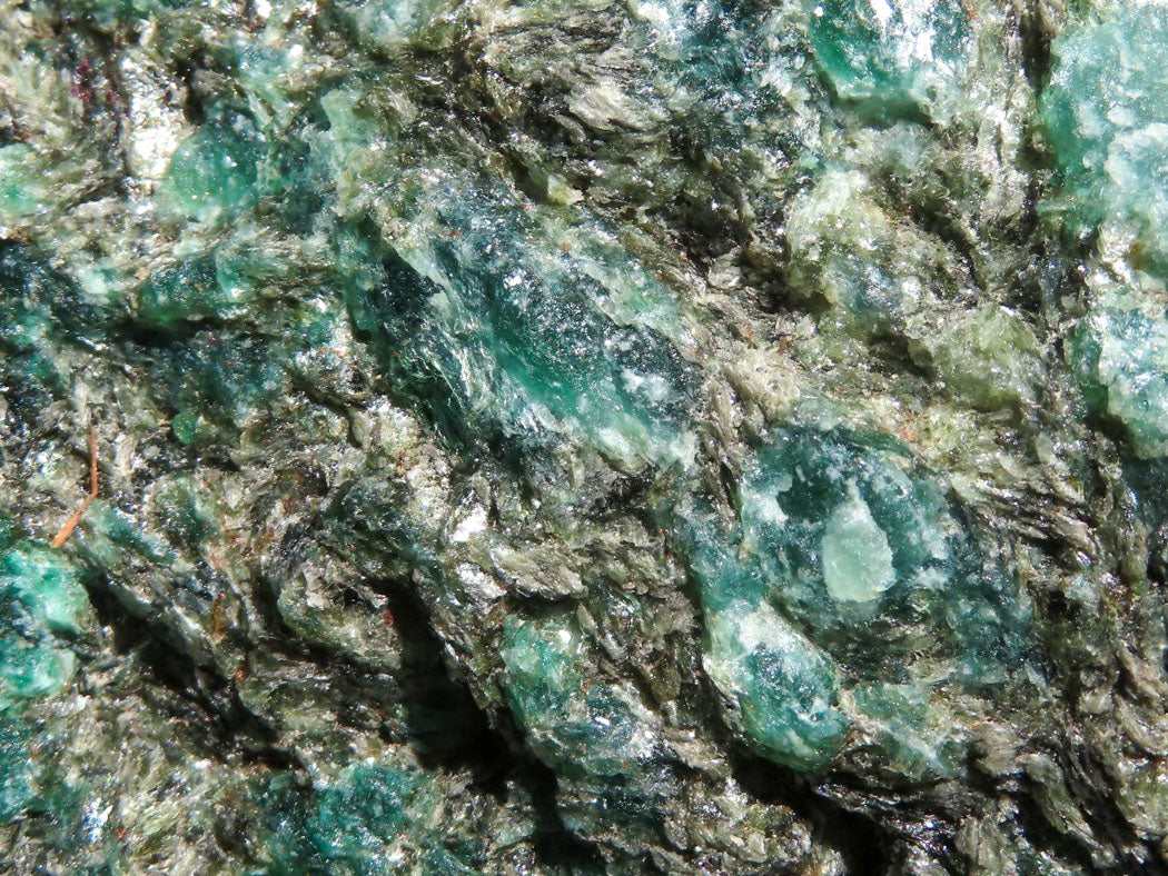 Natural Rare Emerald Mica In Matrix Cobbed Specimens x 2 From Mutoko ...