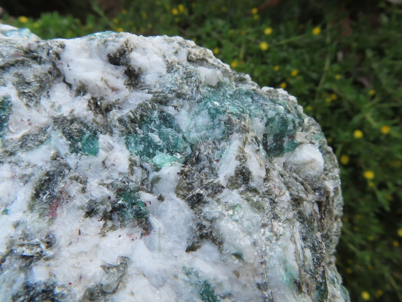 Natural Emerald Mica In Matrix Cobbed Specimens x 2 From Mutoko, Zimba ...