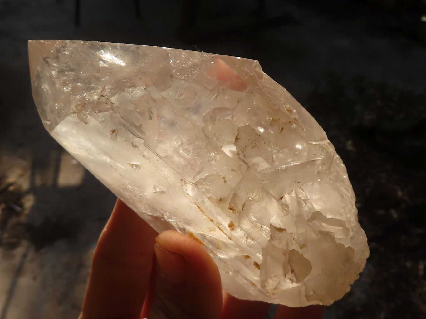 Natural Large Quartz Crystals With Polished Terminations x 6 From Mada ...