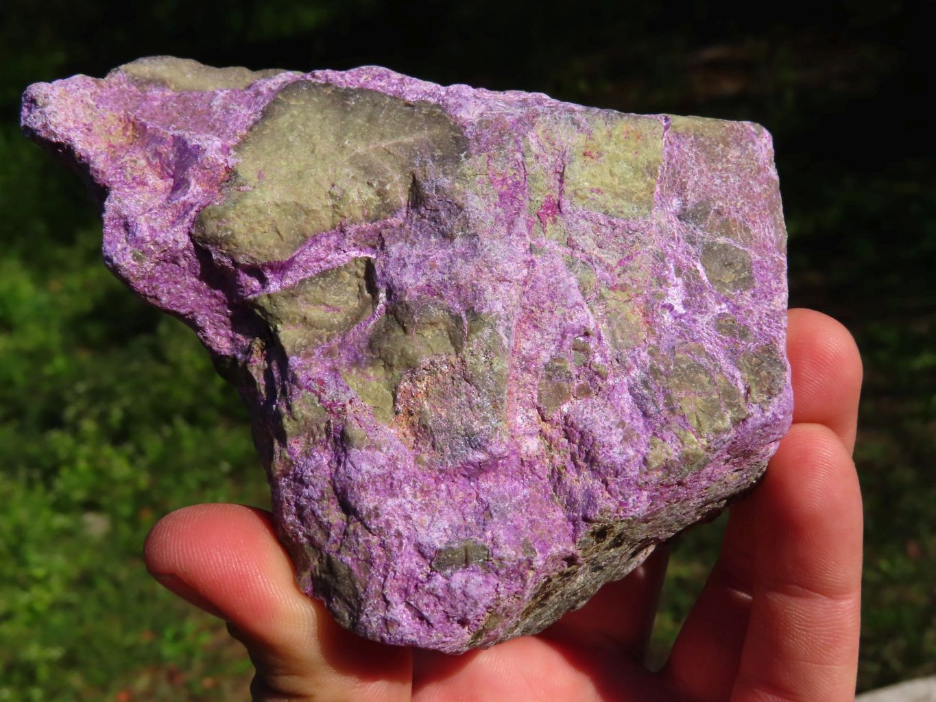 Natural Stichtite Cobbed Specimens x 4 From Barberton, South Africa ...