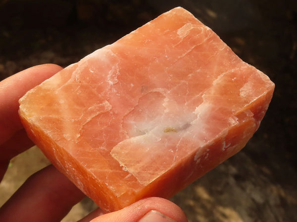 Natural New Sunset Orange Calcite Specimens x 12 From Spitzkop, Namibia ...