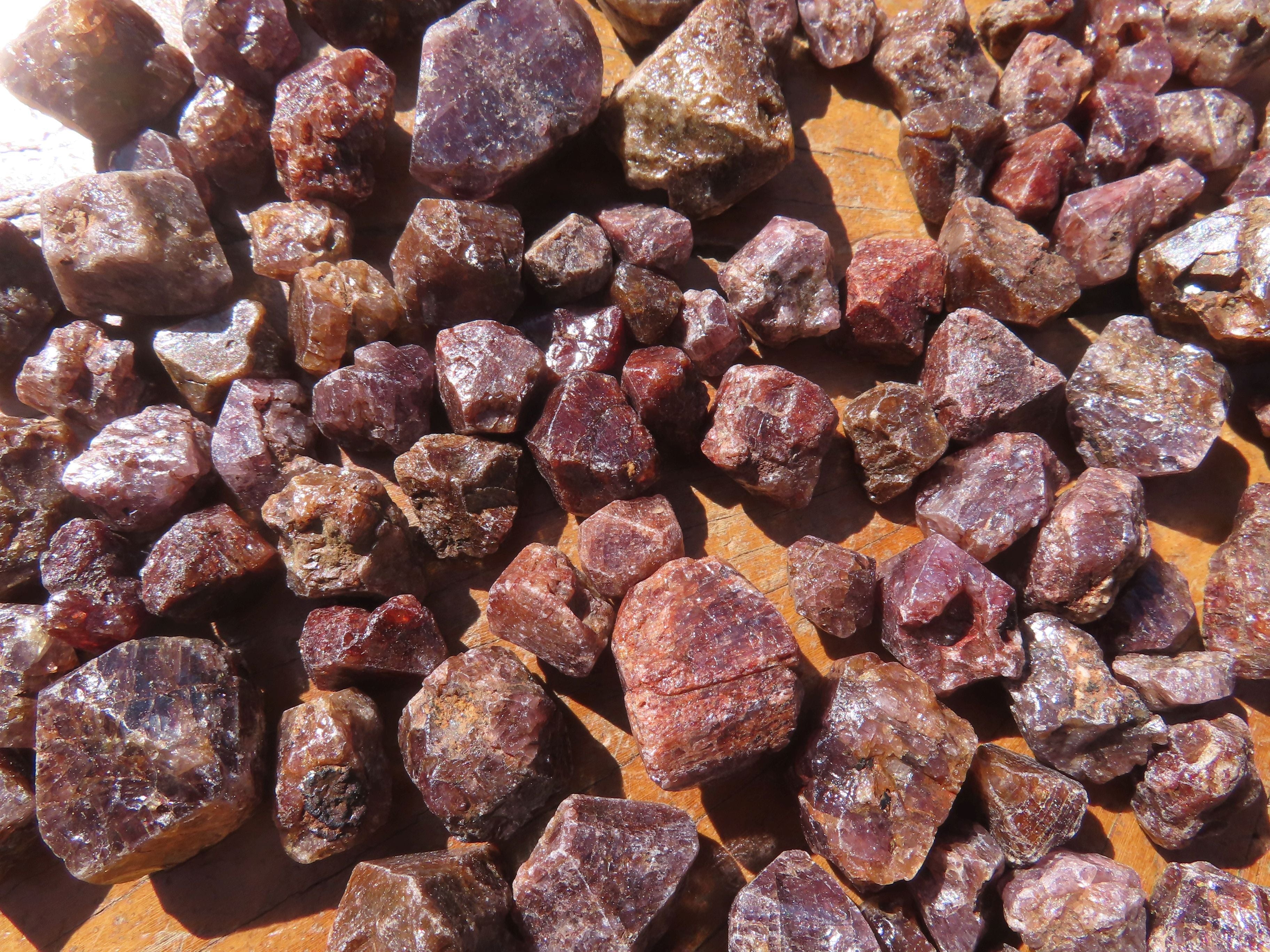 Natural Full Adamantine Zircon Crystals with Lustre - sold per 500 g ...