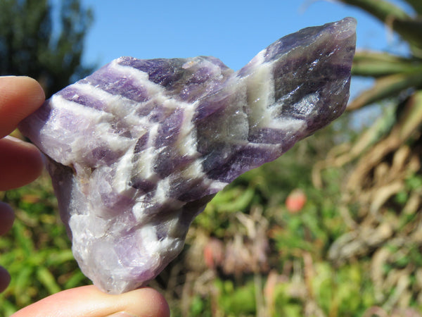 Natural Rough Selected Chevron Amethyst Pieces - sold per 1 kg - from ...