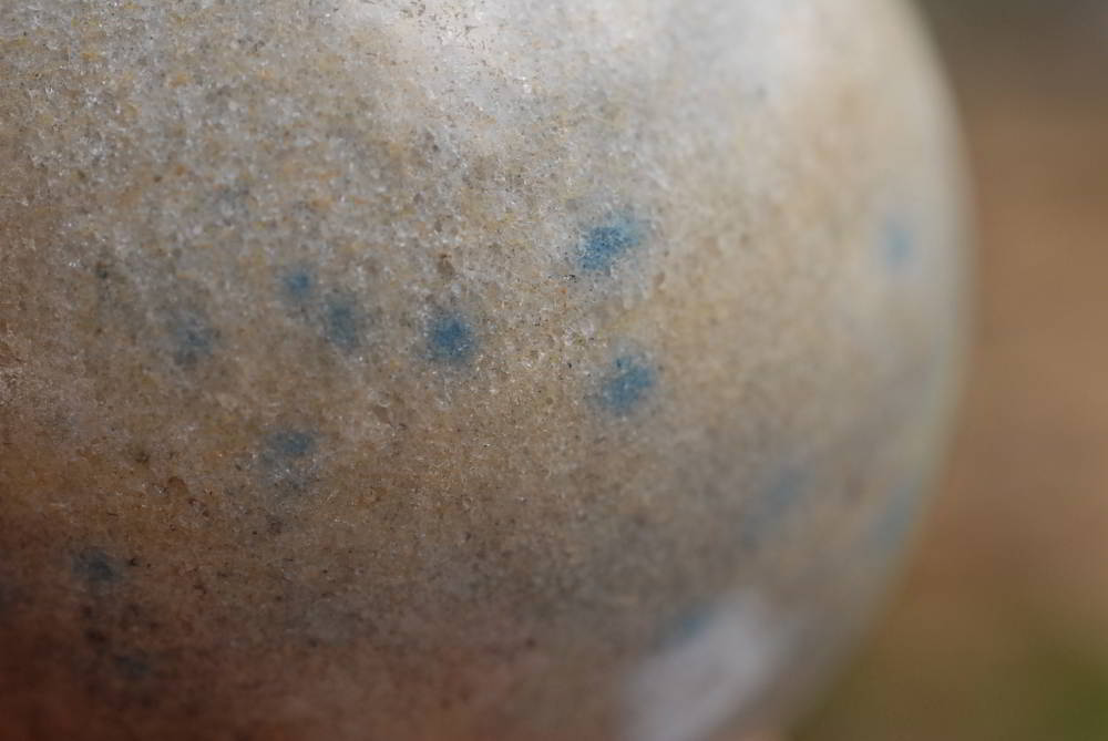 Polished Blue Spinel Spotted Quartz Spheres x 2 From Madagascar ...