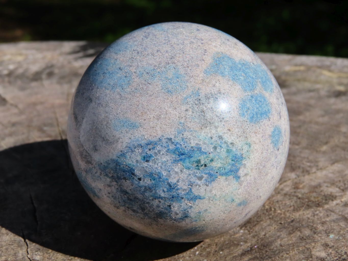 Polished Blue Spotted Spinel Spheres x 6 From Madagascar – Toprock ...