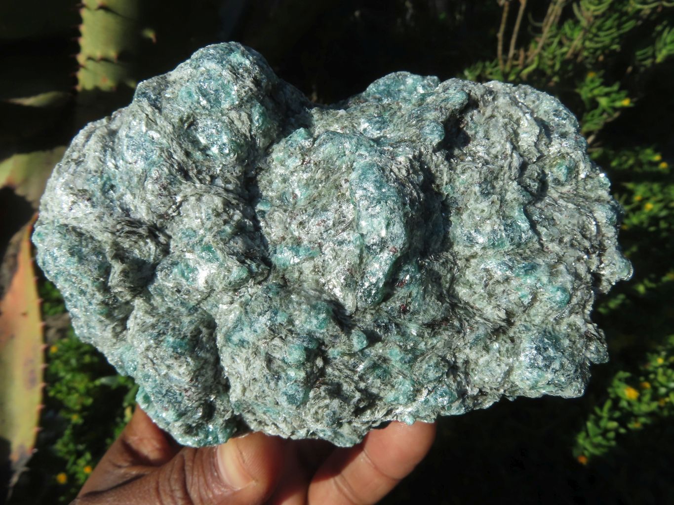 Natural Emerald Mica In Matrix Cobbed Specimens x 5 From Mutoko, Zimba ...