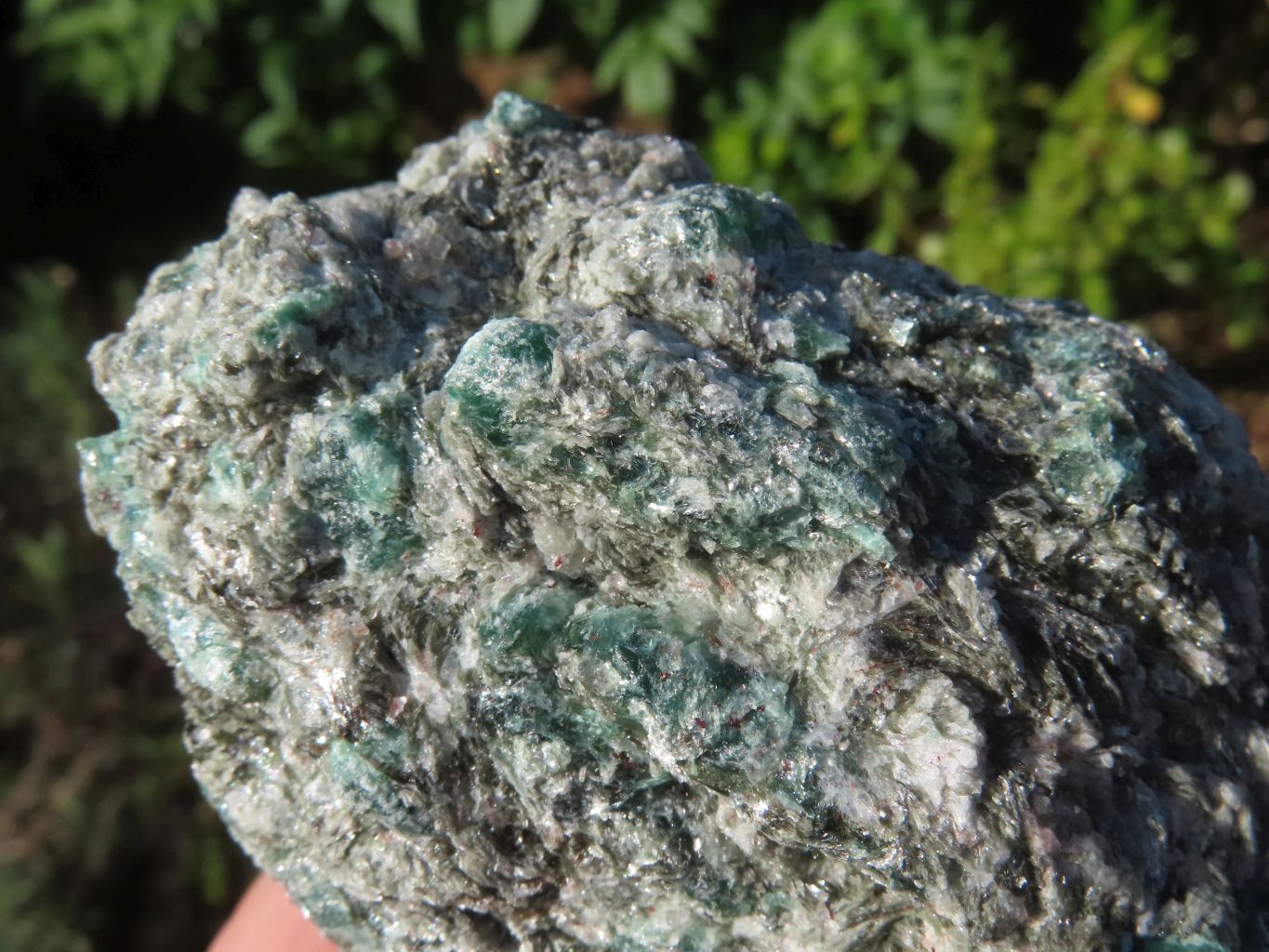 Natural Emerald Mica In Matrix Cobbed Specimens x 5 From Mutoko, Zimba ...