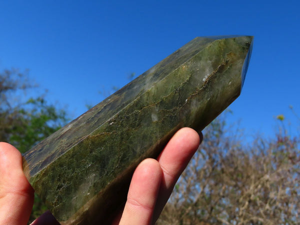 Polished Fuchsite Standing Points x 4 From Madagascar | Toprock ...